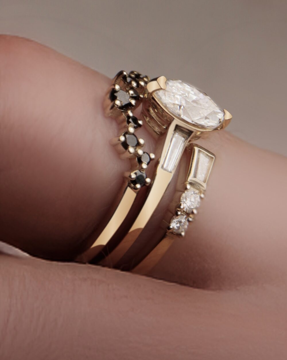 Diamond Megan Ring - Malka Jewelry